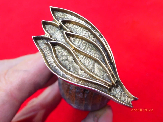 FLEURON FER À dorer outil ancien relieur reliure n°173 EUR 35,00 ...