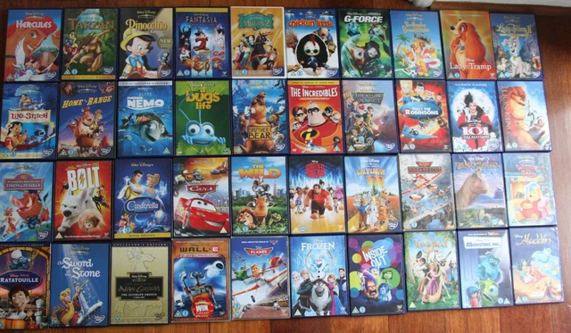 WALT DISNEY CLASSIC CARTOON COLLECTION 40 dvd MEGA collection job lot £ ...
