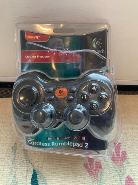 CONTRÔLEUR SANS FIL Logitech RumblePad 2 sans fil avec récepteur dongle ...