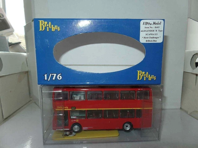 BRITBUS R603 LEYLAND Olympian Alexander Bus First London Centrewest ...