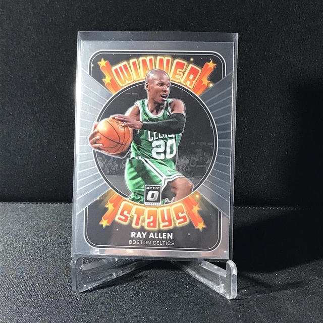 2021-22 PANINI DONRUSS Optic Ray Allen Winner Stays #5 Boston Celtics ...