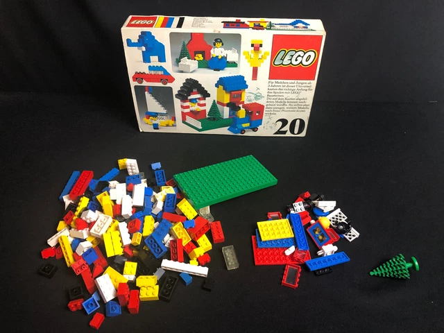 1976 LEGO 20-1 Basic Set Universal Building Set + Complete Box £46.63 ...