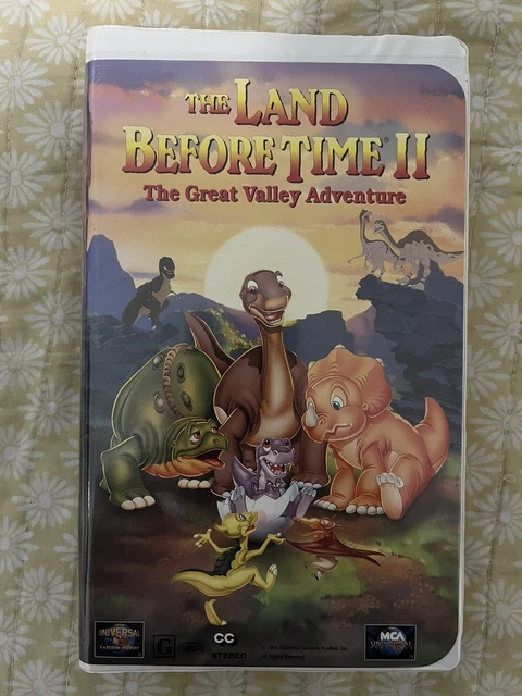 THE LAND BEFORE Time II: The Great Valley Adventure (VHS, 1994 ...