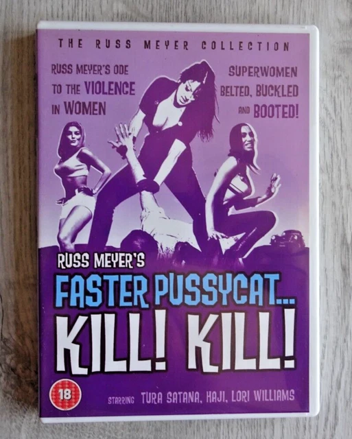 Russ Meyer Dvd Faster Pussycat Kill Kill Arrow Tura Satana Oop Eur