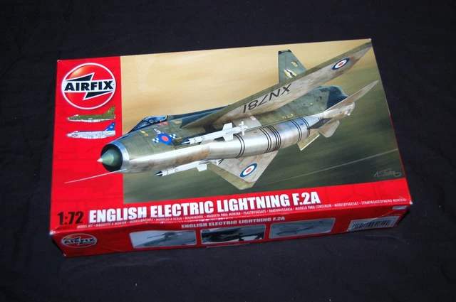 AIRFIX 1/72 SCALE BAC (English Electric) Lightning F.2A Model Kit 2013 ...