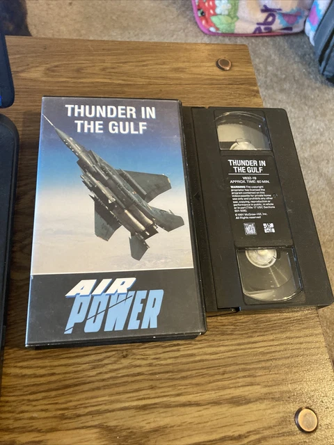 THUNDER IN THE Gulf AIR POWER VHS, Time Life Aviation Week 1991 £2.67 ...