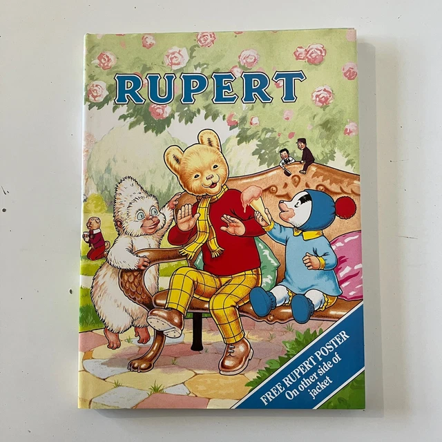 RUPERT ANNUAL 70TH Anniversary THE RUPERT BOOK & POSTER Henderson Very ...