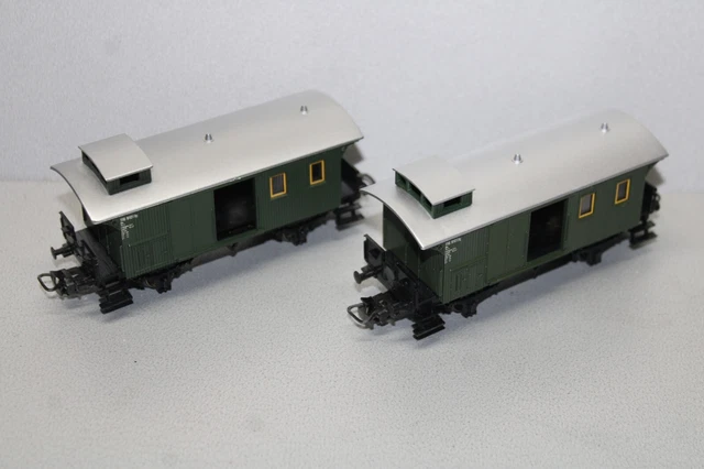 MÄRKLIN 2 STÜCK Gepäckwagen Spur H0 #U845 EUR 1,50 - PicClick DE