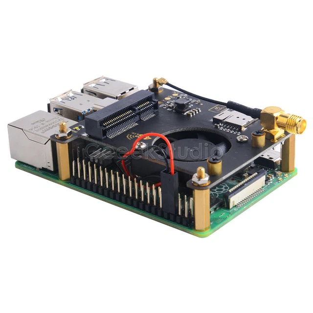CHAPEAU RASPBERRY PI 3G 4G pour Raspberry Pi 2B / 3B / 3B+ / 4B / ZERO / ZERO W EUR 14,60 ...