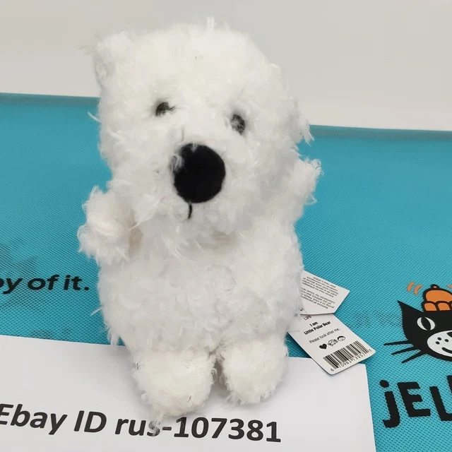 JELLYCAT LITTLE POLAR Bear soft plush toy new with tags dust bag £14.01 ...