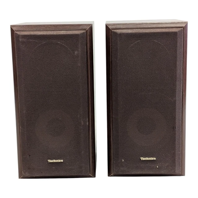 TECHNICS SB-HD350 BOOKSHELF Speakers 2-Way 60W 6 Ohm Compact HiFi ...