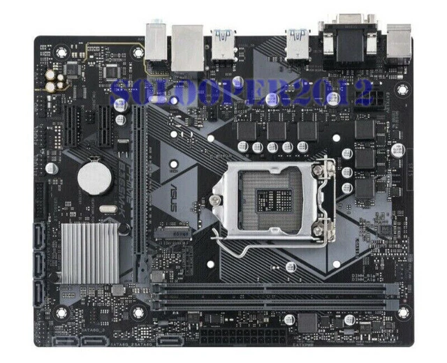 ASUS PRIME B365M-K Motherboard DDR4 DIMM USB3.0 Micro ATX Intel B365 ...