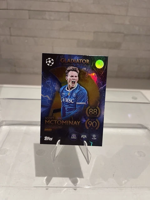 MATCH ATTAX 2025 2026 Centurions Scott Mctominay Napoli Limited Edition ...