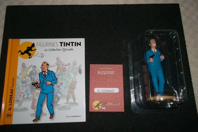 FIGURINE TINTIN COLLECTION Officielle Numero 84 Gerard Loiseau EUR 35 ...