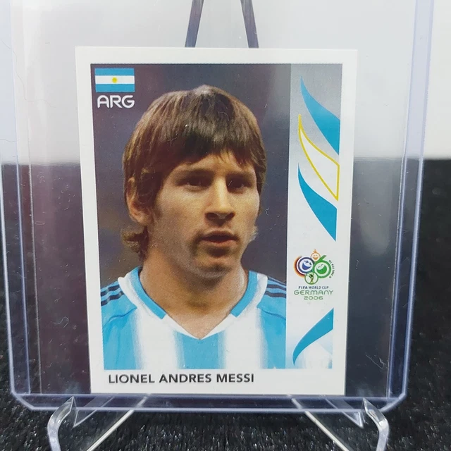 LIONEL MESSI #185 PANINI Sticker Fifa World Cup Germany 2006 Rookie £59 ...