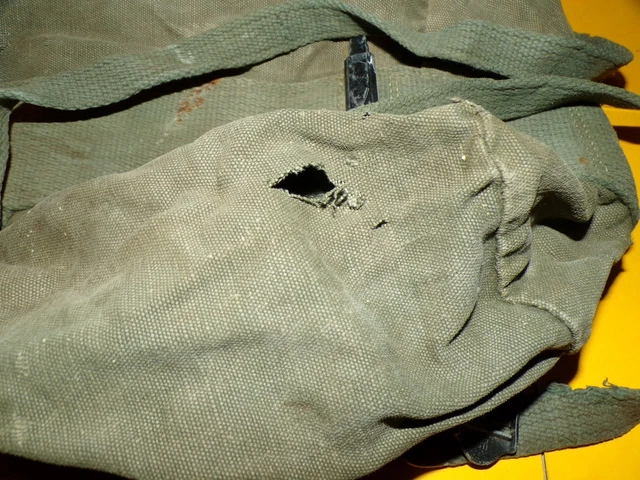 ARMEE AMERICAINE U.S : Musette Abime Arriere De Brelage De La Periode ...