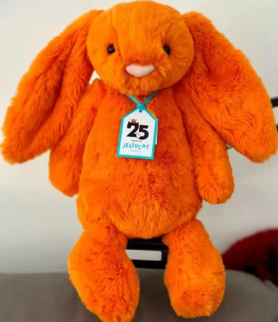 JELLYCAT'S 25TH ANNIVERSARY: 31CM Luxe Amberley Bunny Plush, Brand New ...