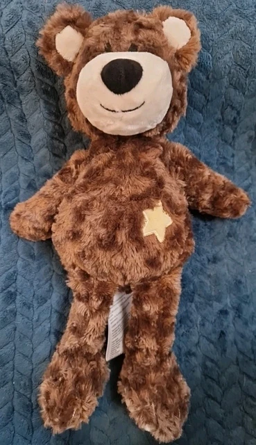 LITTLE MIRACLES COSTCO Teddy Bear Plush Soft Toy brown Patchwork Pal ...