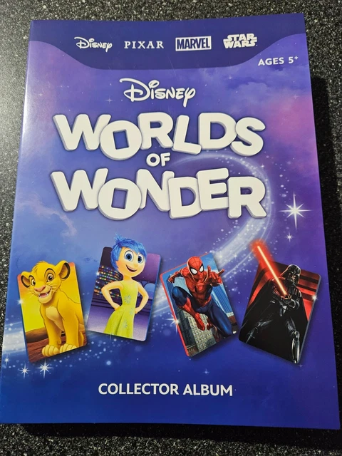 FULL SET NEW 2024 Woolworths Disney Worlds of Wonder Book & 108 ...