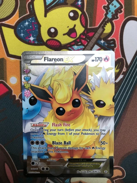 FLAREON EX RC28/RC32 Generations englisch Pokemon Karten NM EUR 79,99 ...
