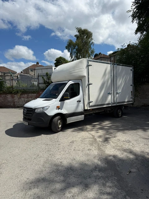 MERCEDES SPRINTER LUTON Van Side Doors (Curtain sider)with tail lift ...