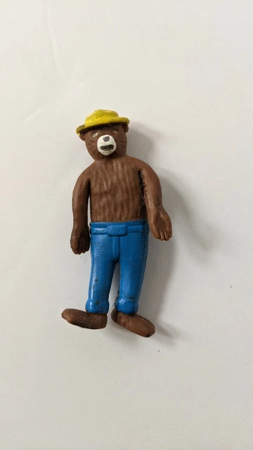 VINTAGE 60S SMOKEY The Bear Collectible Bendy 3” Rubber Figure Forest ... VINTAGE 60S SMOKEY The Bear Collectible Bendy 3” Rubber Figure Forest ...