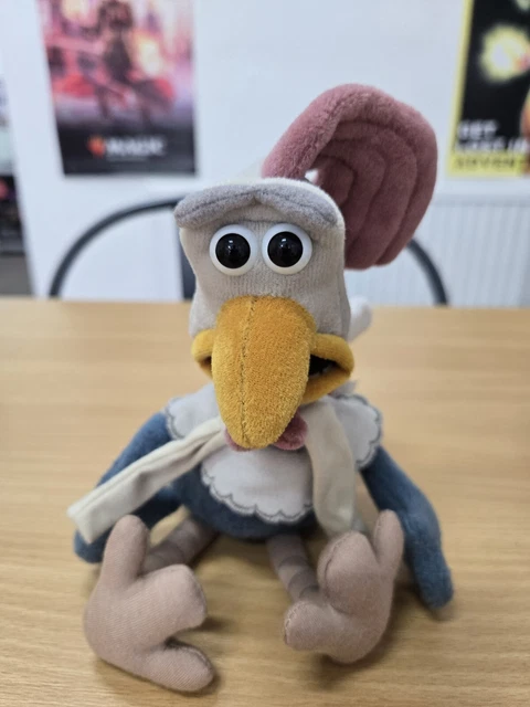 CHICKEN RUN FOWLER Plush 1999 Dreamworks Aardman Golden Bear Vintage £ ...