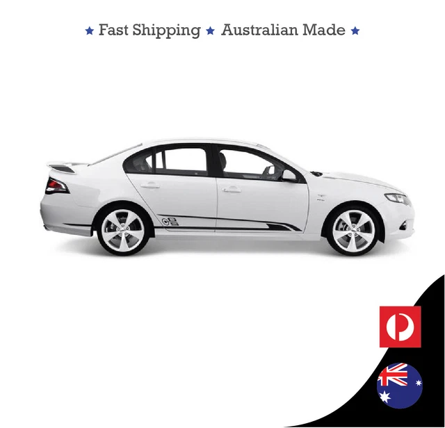 FORD FALCON SIDE Stripe Decal Sticker Kit SUIT XR6 XR8 GT GTP BOSS G8 ...