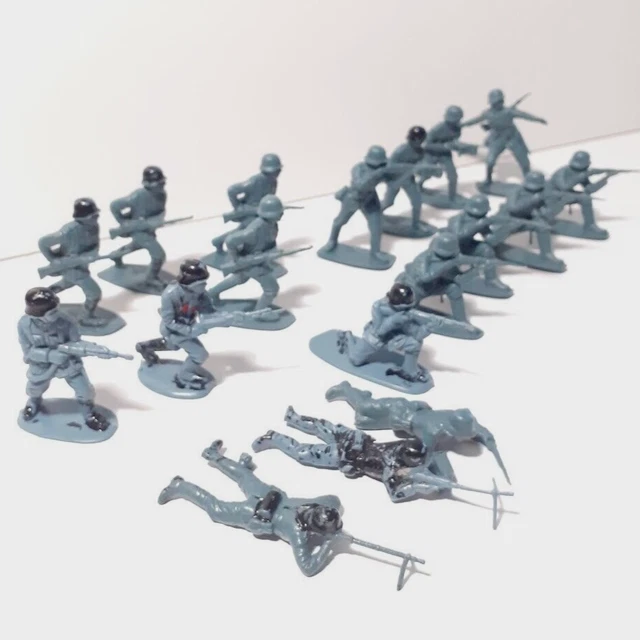 AIRFIX & MATCHBOX WW2 German Infantry 1/32 Scale Vintage Plastic Model ...
