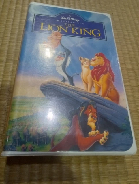 WALT DISNEY'S THE Lion King (VHS, 1995, Clamshell Case) Simba, James ...
