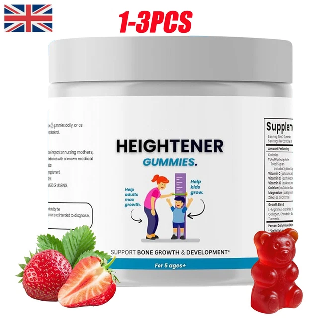 HEIGHTENER GUMMIES - Natural Height Growth Supplement For Kids, Teens ...