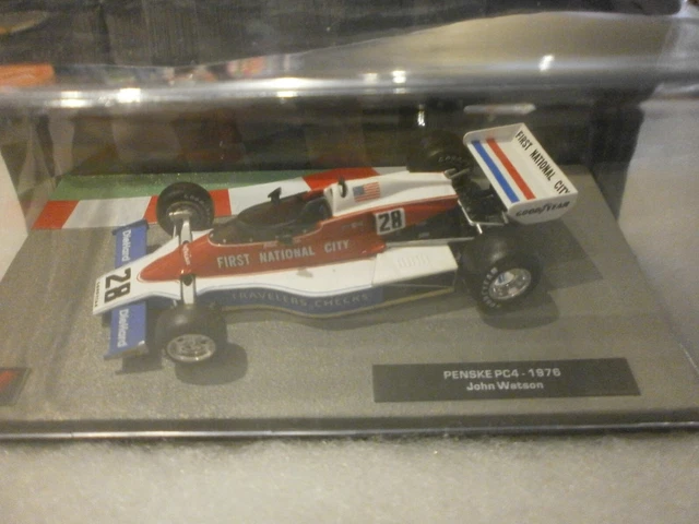 PANINI F1 CAR collection part 52 penske pc4 john watson car only £15.99 ...