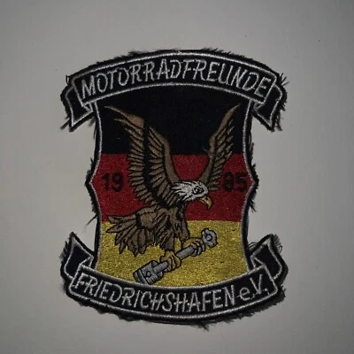 MC PATCH AUFNÄHER Kutte Motorcycle Club Mf Patches Vest Bones Hells ...