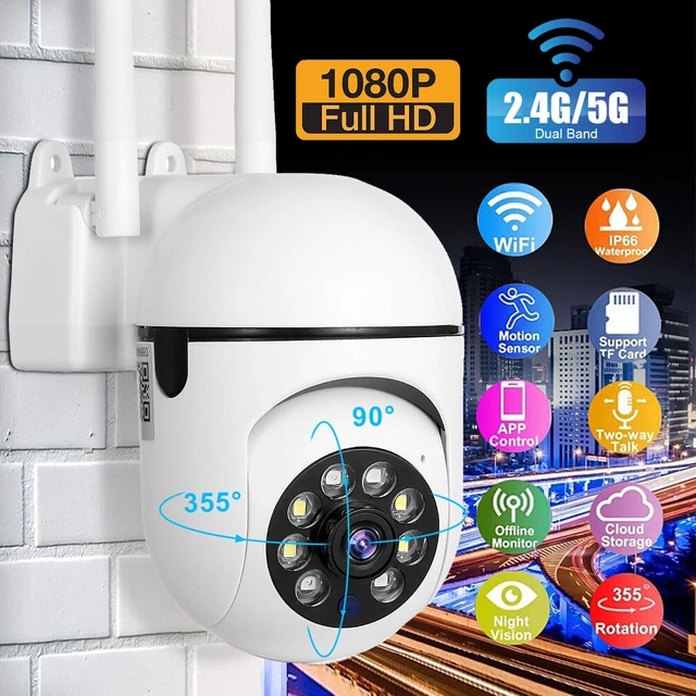 5G WIRELESS WIFI Camera System 1080P HD Home Security Cam Night Vision ...