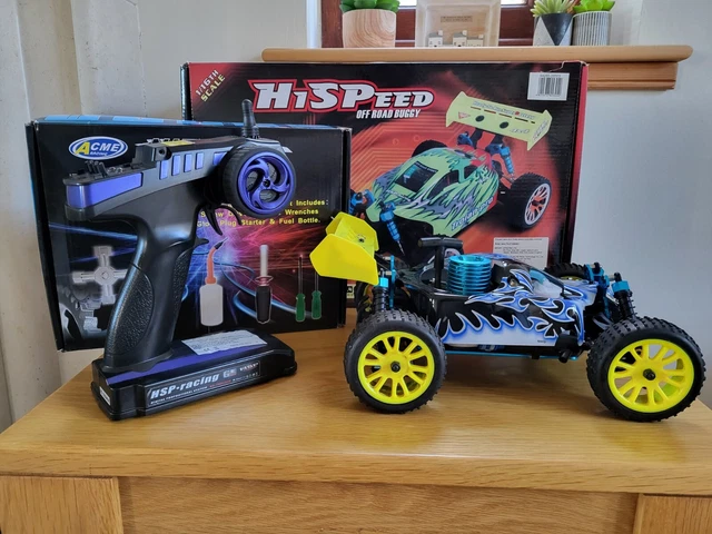 HSP NITRO POWER HiSpeed 4WD Monster Truck - 1/16 Scale - 2.4GHz - Boxed ...