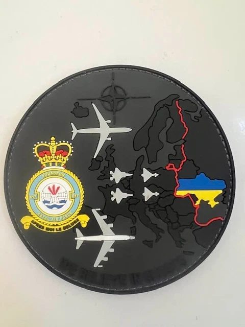 WE BELIEVE IN Ghosts Sqn Pvc Patch Raf 617 Squadron Rare Dambusters Raf ...