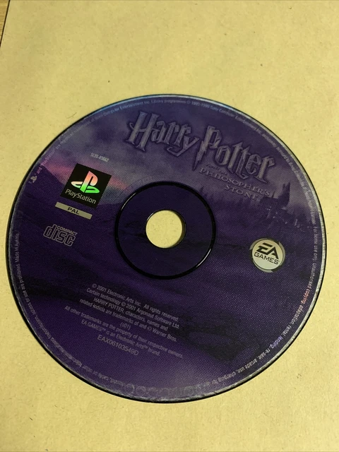 HARRY POTTER & The Philosophers Stone (Sony Playstation/PS1) *DISC ONLY ...