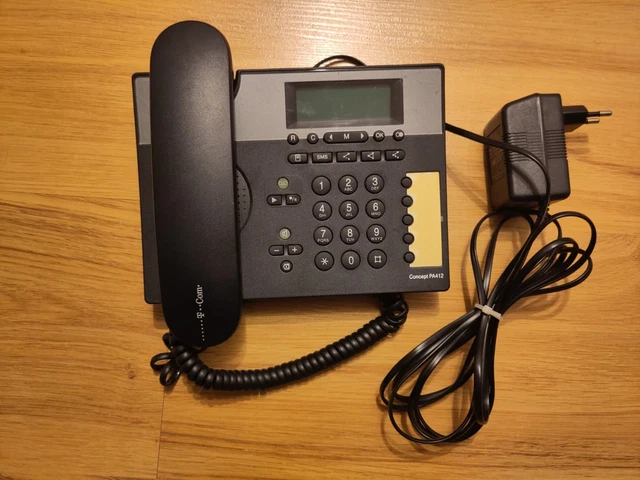 TELEKOM CONCEPT PA412 Festnetz Tischtelefon analog ohne ...