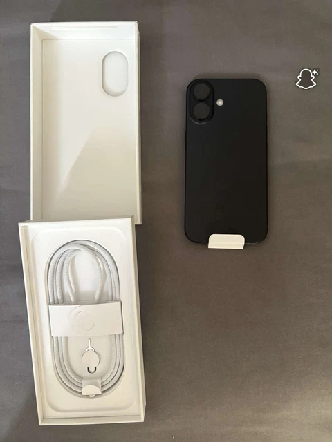 APPLE IPHONE 16 128GB, Black, Unlocked, Sealed Box £547.28 - PicClick UK