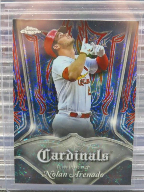 2022 TOPPS CHROME Nolan Arenado insert rayé #P-4 Cardinals EUR 0,92 ...