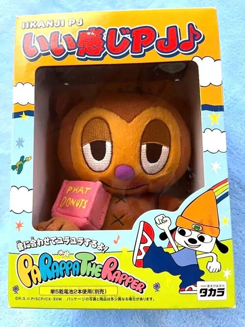 PARAPPA THE RAPPER Iikanji Pj Berri Son Action Doll Peluche Dancing ...