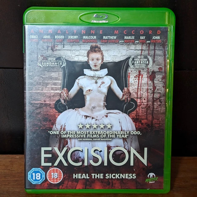 EXCISION BLU RAY 2012 Monster UK Edition Body Horror Annalynne McCord ...