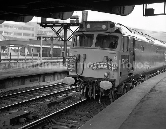 PADDINGTON CLASS 50 50028 RPPR Penzance Pullman 1980 John Vaughan ...