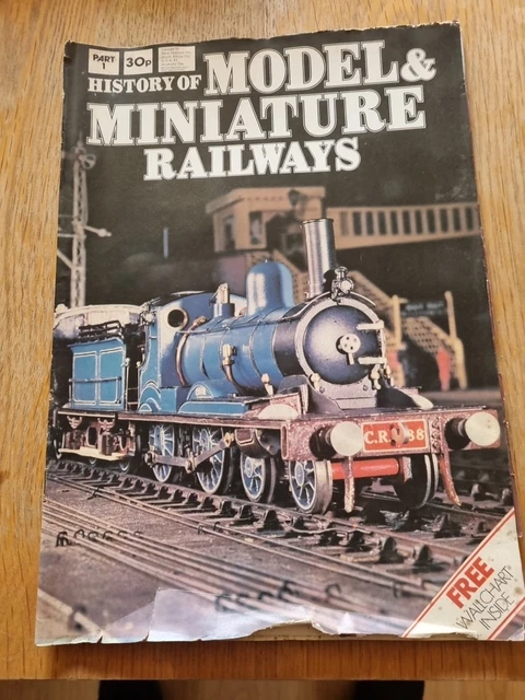HISTORY OF MODEL & MINIATURE RAILWAYS Part 1 + Wallchart Inside £3.63 ...