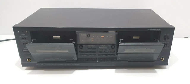 SHERWOOD DD-3010C DOUBLE Cassette Deck Double Tape Deck Twin Casette TapeDeck Clay £62.65 ...