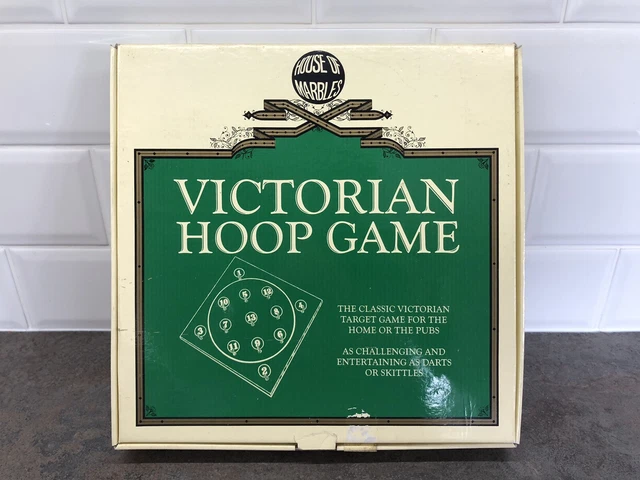HOUSE OF MARBLES Classic Victorian Hoop Game Made In England Vintage ...