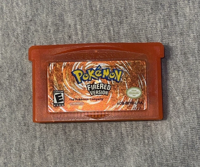 POKEMON: VERSIONE ROSSO fuoco (Nintendo Game Boy Advance, 2004 ...