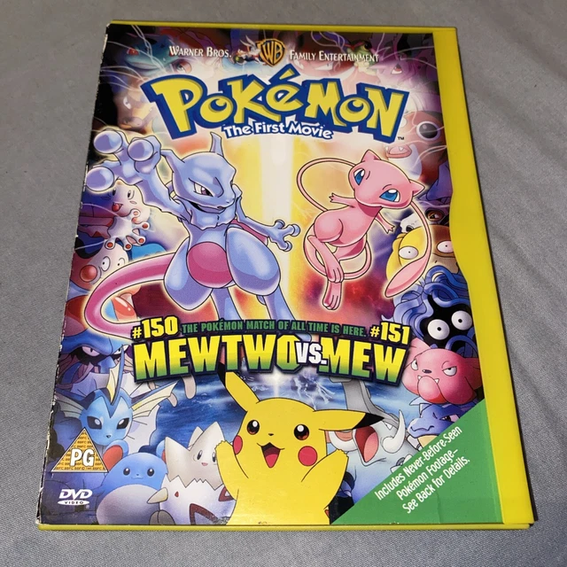 POKÉMON - THE First Movie / DVD / Region 2 - Free U.K. P&P £16.95 ...