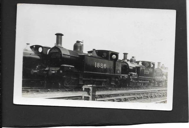 LMSR - EX Midland Railway - 0-6-0T - No.1886 At Derby - Vintage Image ...