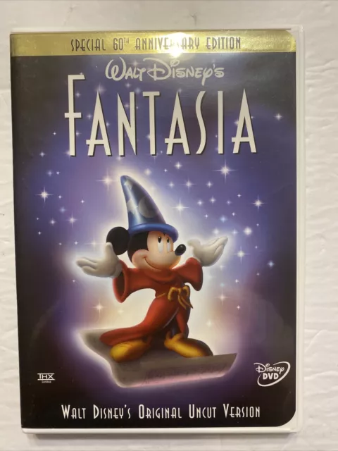 FANTASIA (DVD, 2000, Special 60th Anniversary Edition) Original Uncut ... FANTASIA (DVD, 2000, Special 60th Anniversary Edition) Original Uncut ...